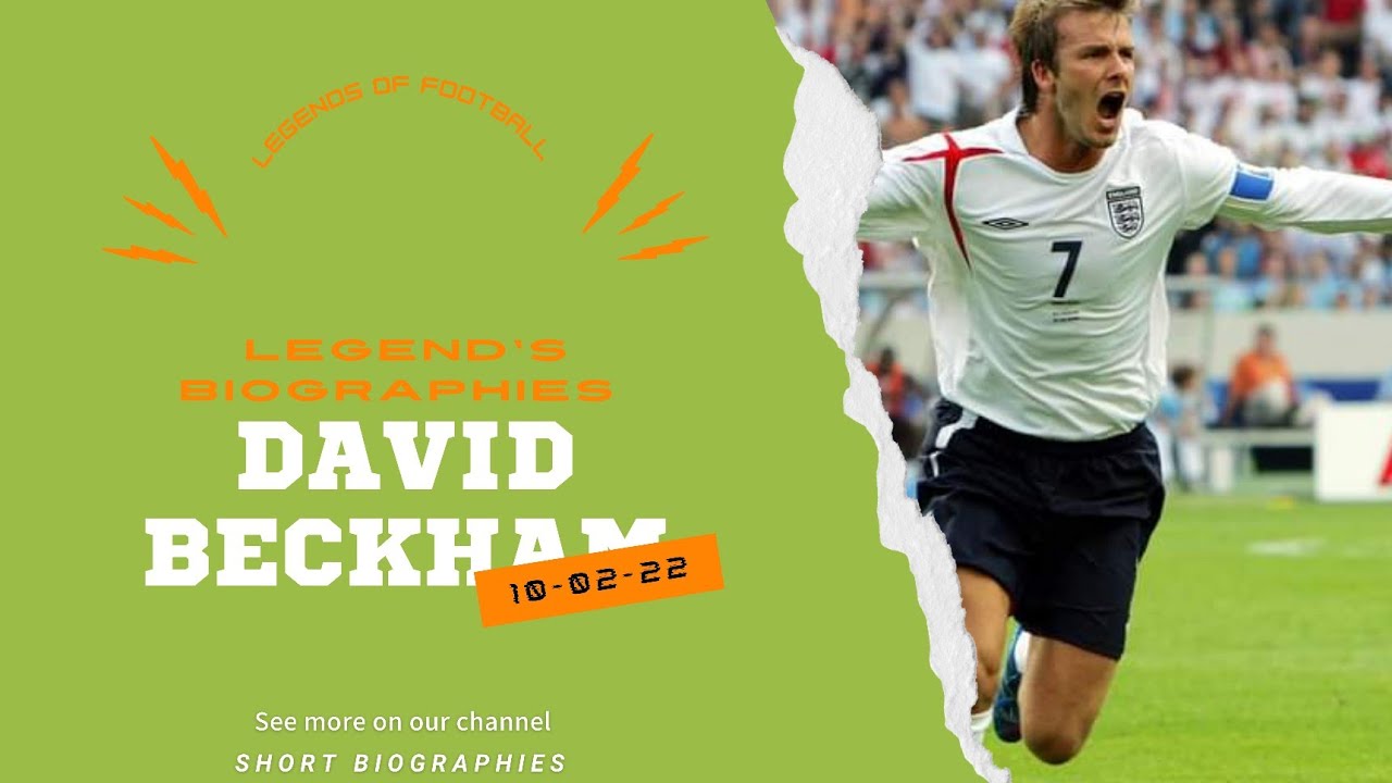 David Beckham | David Beckham Life Story #history #biography - YouTube