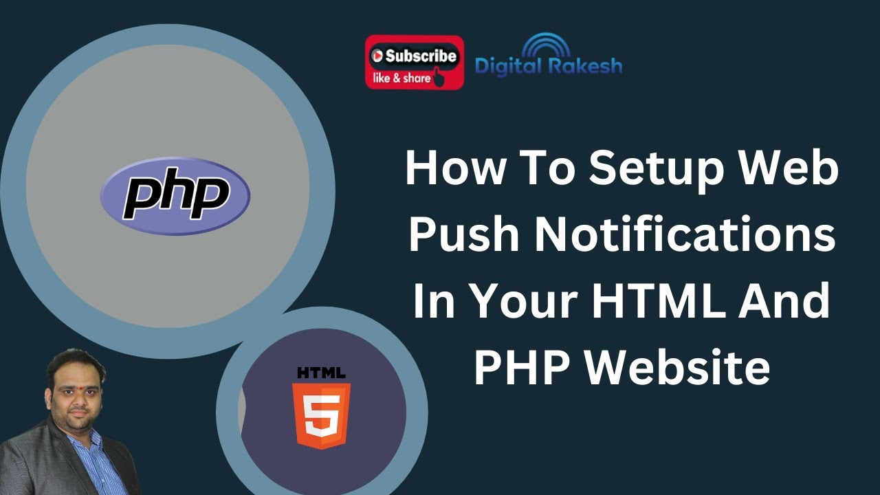 How To Setup Web Push Notifications In Your Html And Php Website