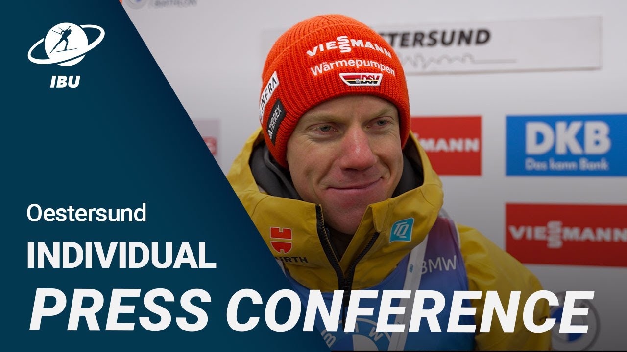 BMW IBU World Cup Biathlon Oestersund - Individual Men Interviews - YouTube