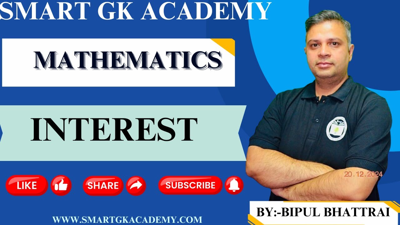 Baking Sector || Mathematics ||Interest|| Live Class ||By:- Bipul ...
