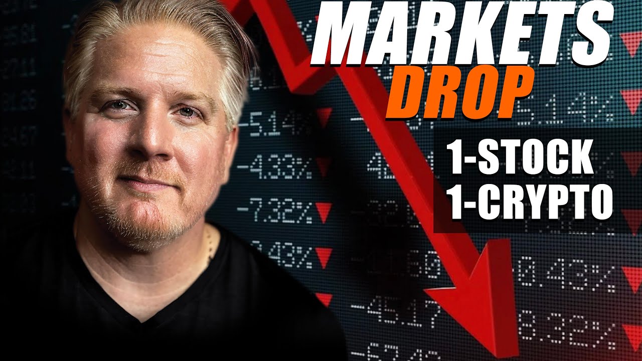 Markets Drop 1 Stock & 1 Crypto to WATCH - YouTube