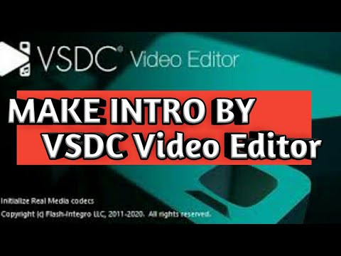 How to make intro using VSDC editor for bigners_amharic_vsdc - YouTube