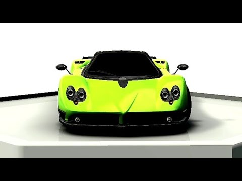 Pagani Zonda neon - traffic racer gameplay - YouTube