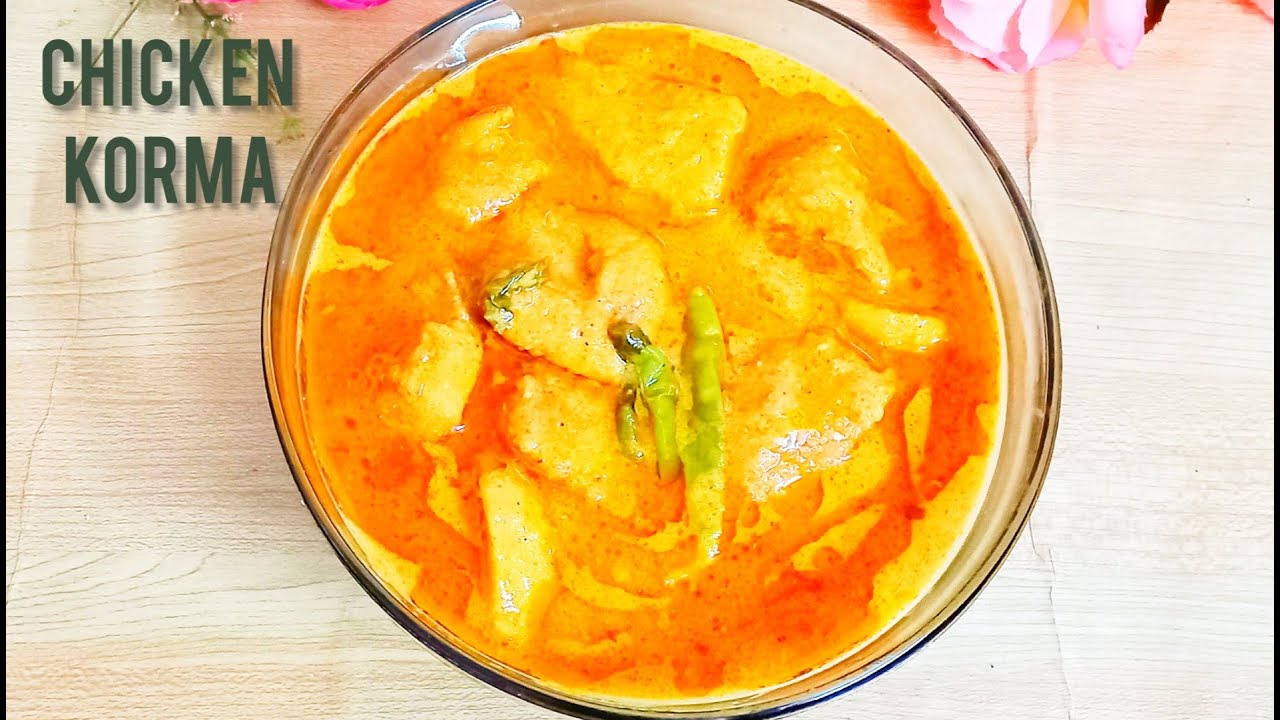Hyderabadi Chicken Korma Recipe | Chicken Korma | Huma Kitchen #chicken ...