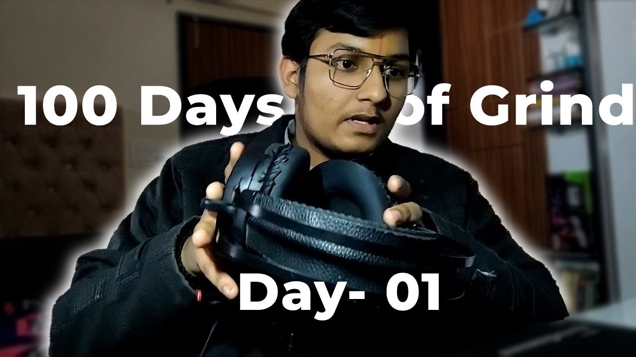 Study Vlog 📚 | 100 Days Of grind | Day in life of an Indian college ...