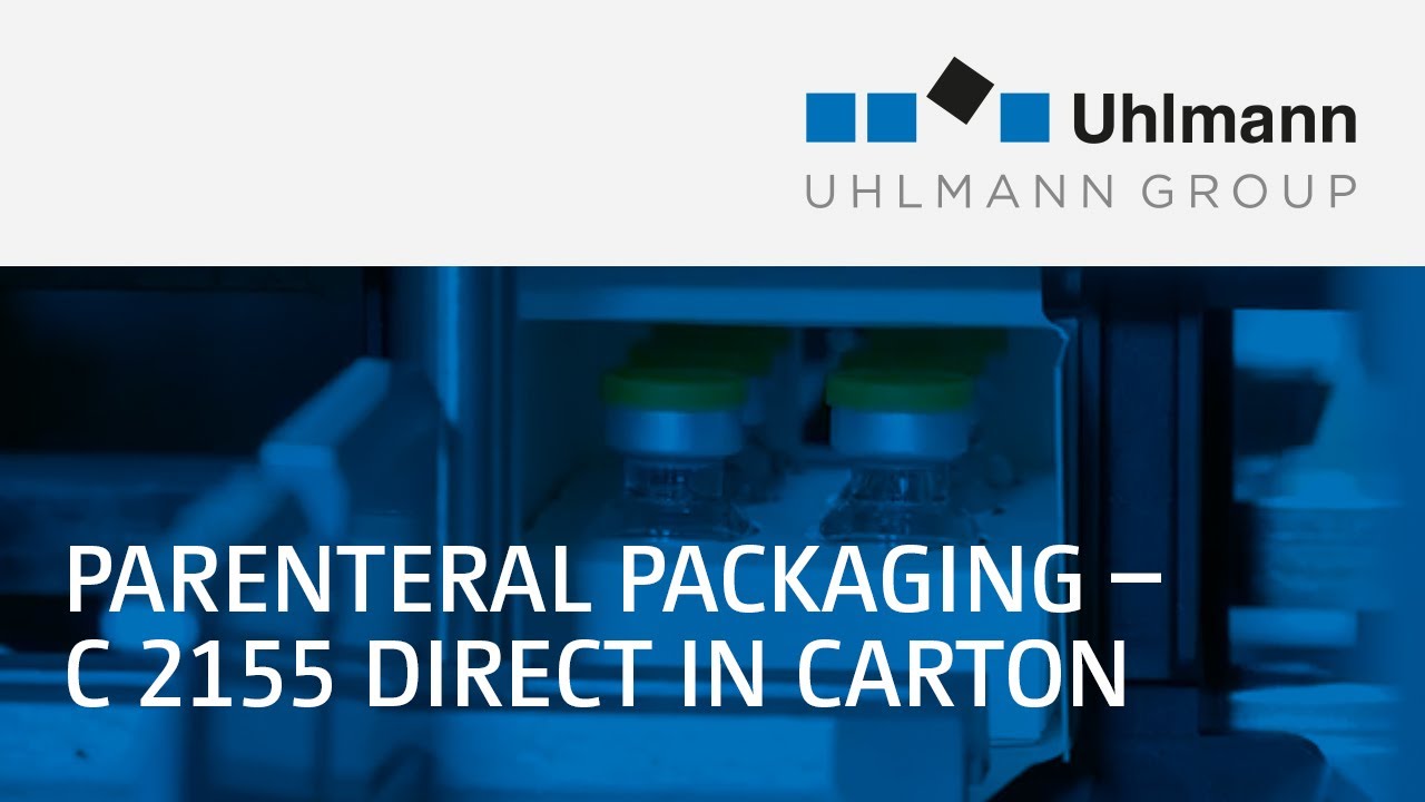 Uhlmann C 2155 Direct In Carton - YouTube