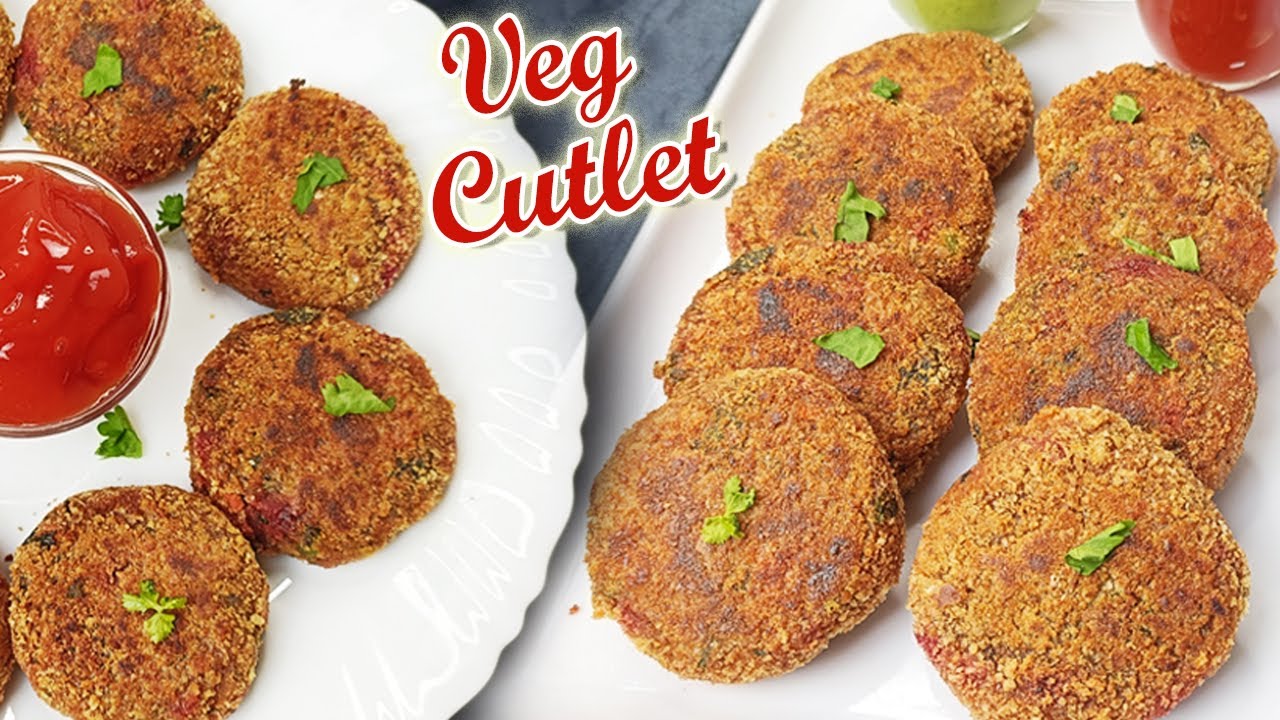 Delicious Veg Cutlet Recipe | Easy and Crispy Snack | Kids-Friendly Veg ...