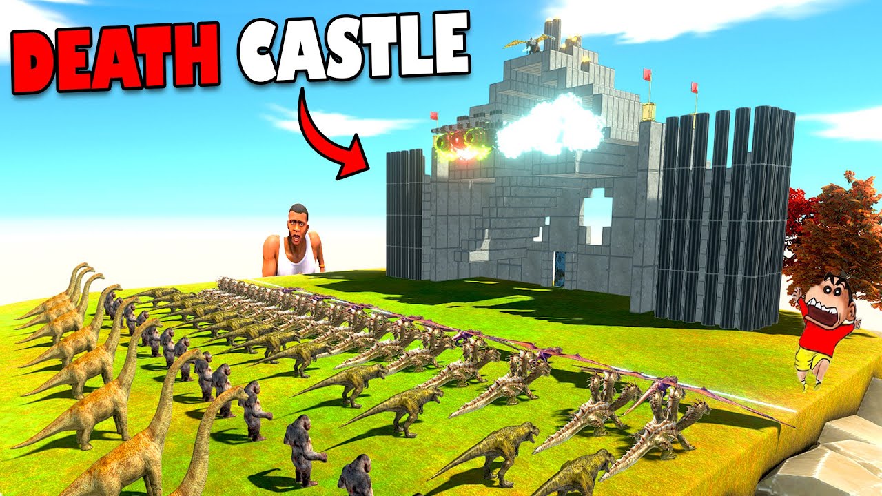 HAMID-T UNDEFEATED ELEPHANT CASTLE vs SHINCHAN & CHOP TEAM in Animal ...