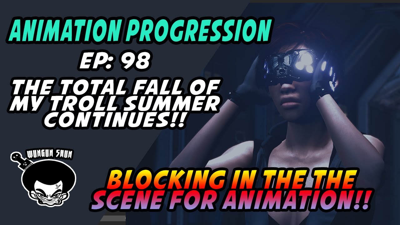 King Of Iclone :Animation Progression Ep: 98 Blocking in the characters for animation - YouTube