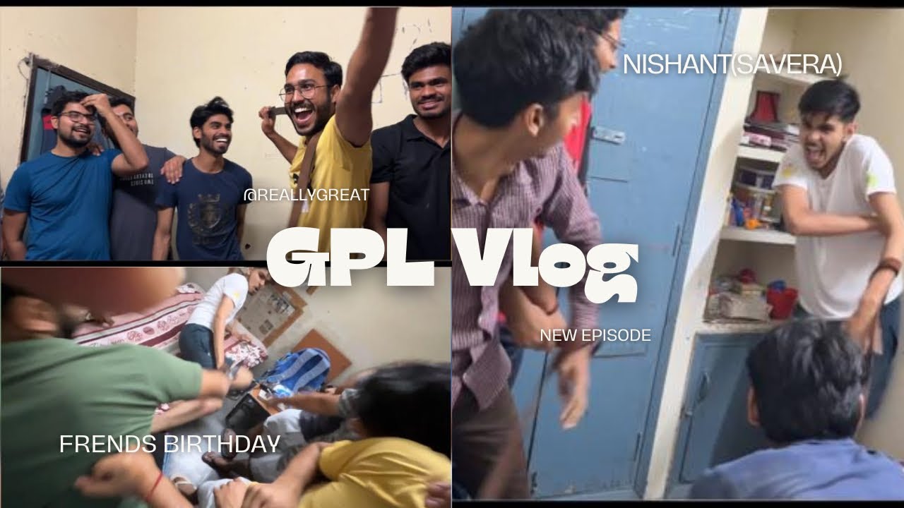 GPL VLOG roommate’s birthday - YouTube