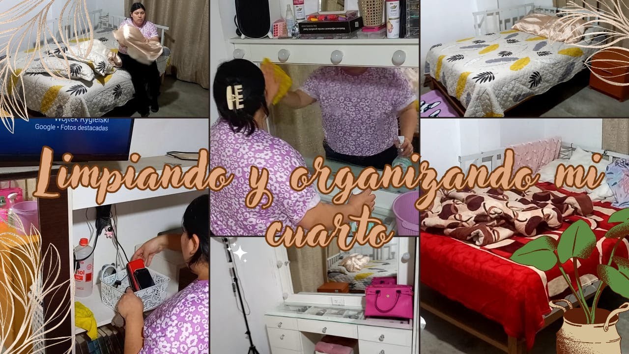 LIMPIANDO Y ORGANIZANDO MI CUARTO - MOTIVATE A LIMPIAR - ANTUKITA - YouTube