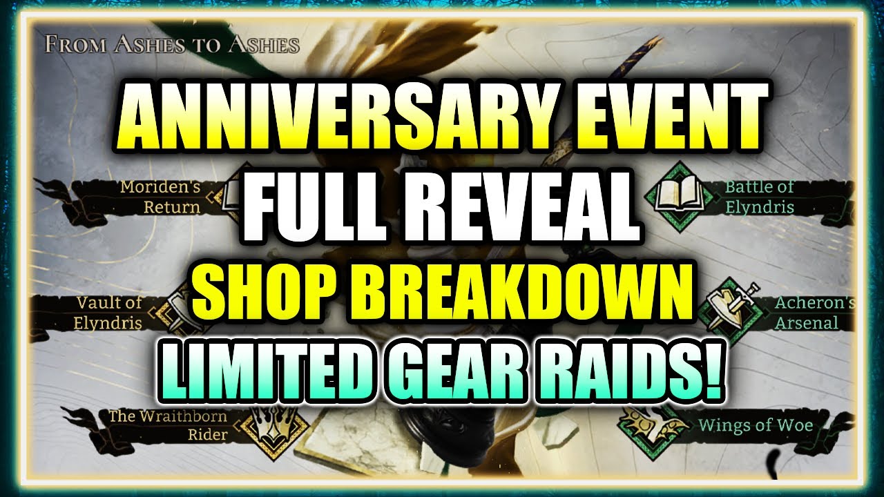 ANNIVERSARY REWARDS SLAP! Limited Gear Raid Reveal, Full Rewards ...