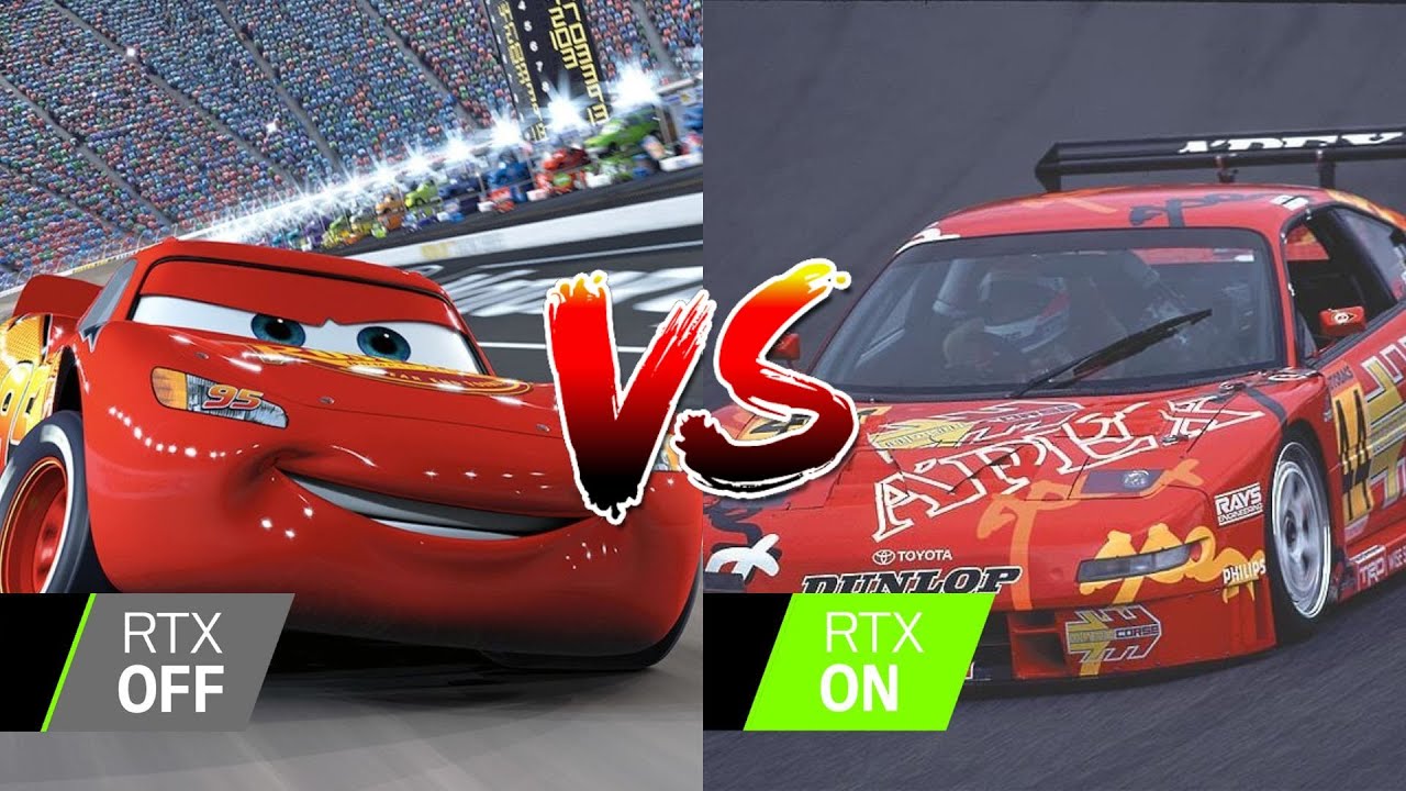 IN REAL LIFE | CARS || RTX ON VS RTX OFF ||| #inreallife #rtx - YouTube