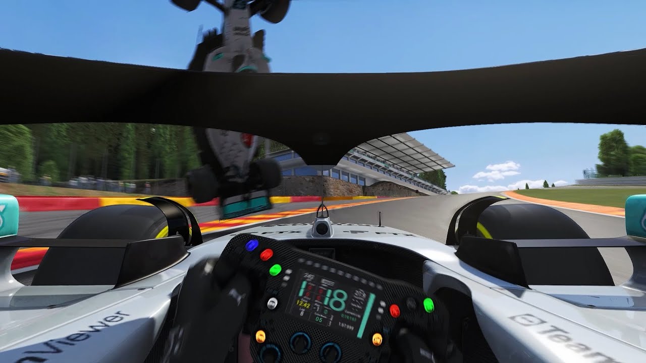 Flying mercedes - YouTube