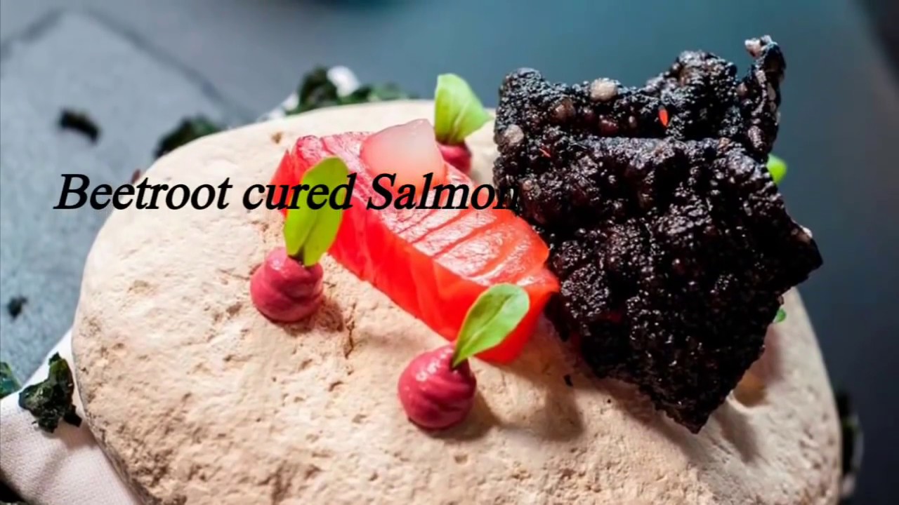 Salmon recipe beetroot cured Quick restaurant recipes part 1 James ...