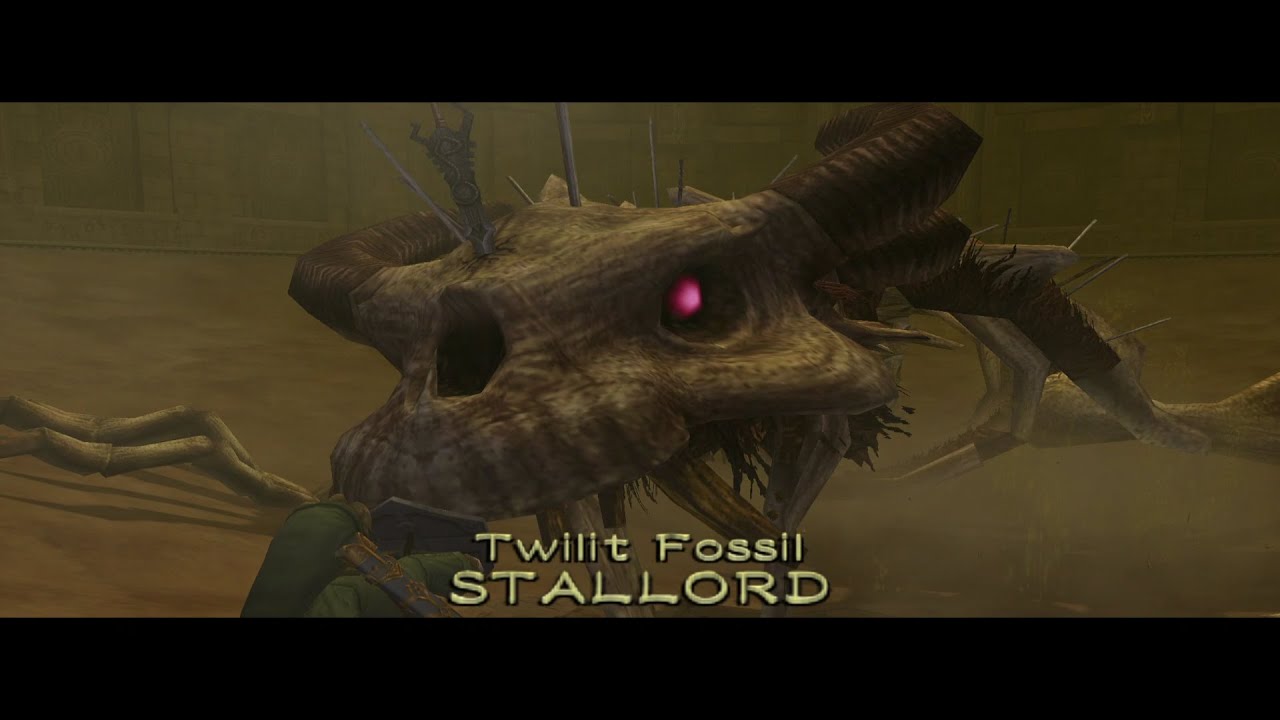 The Legend of Zelda: Twilight Princess / Stallord, Fósil de las Sombras ...
