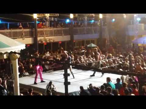 Mox, Sammy Guevara, and Private Party on the Jericho Cruise