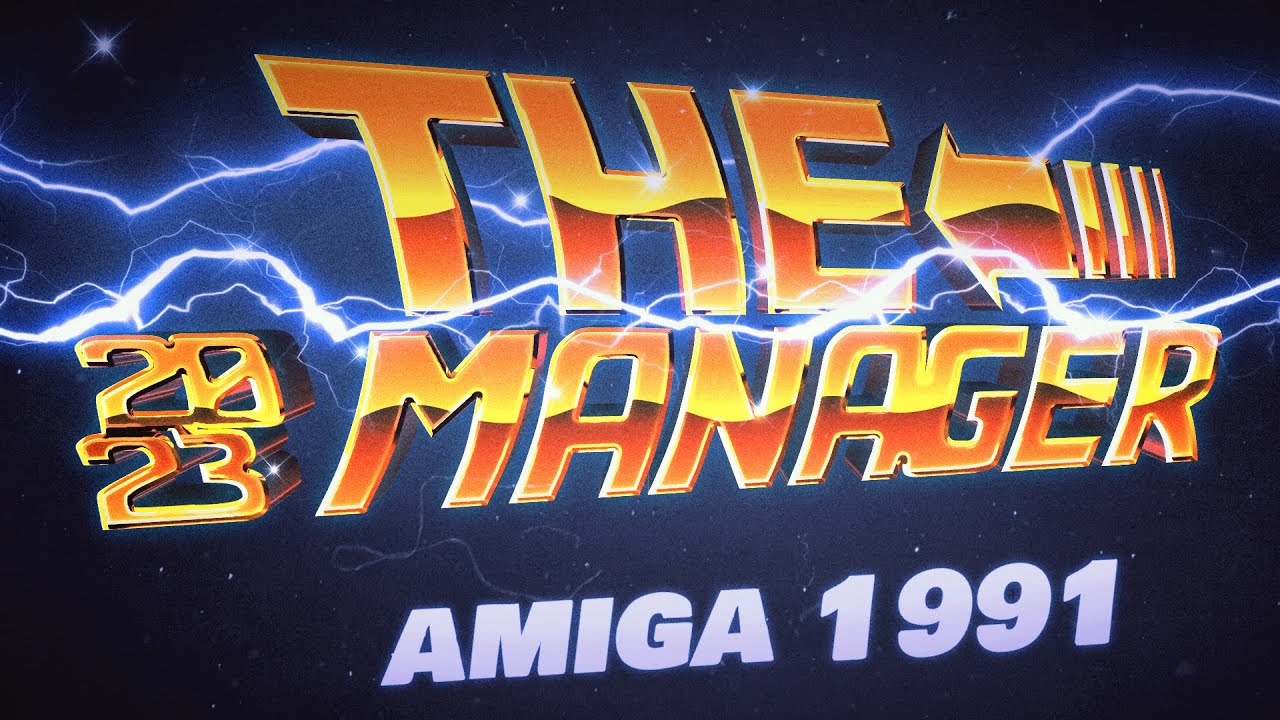 The manager amiga 1991 - gioco manageriale aggiornato 2023 - YouTube