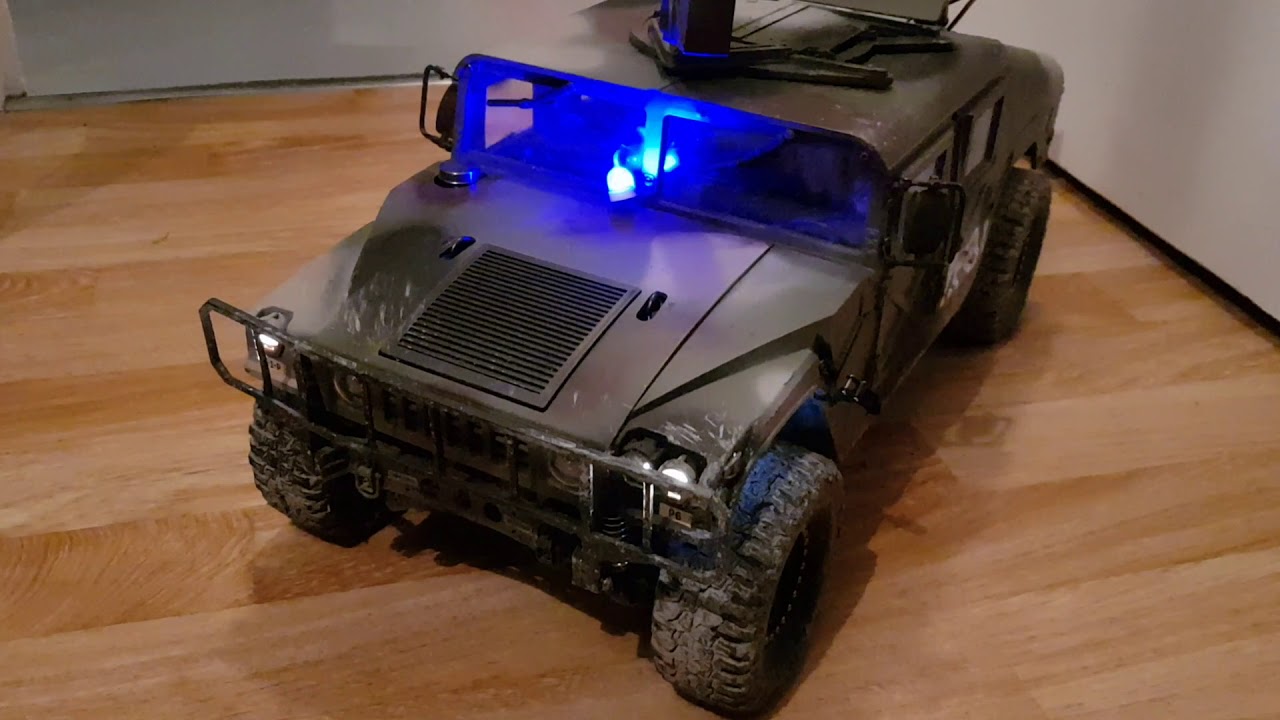 Hummer HG P408 de HungGuan - Installation du gyro qui va bien - YouTube