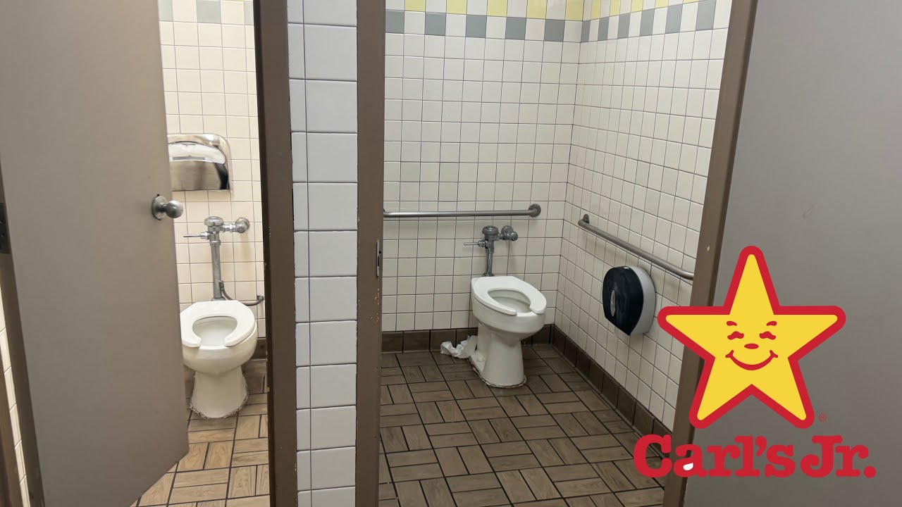 Carls Jr. Men’s Restroom Full Shoot! - YouTube