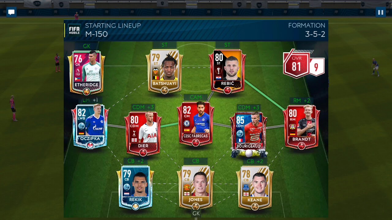 Chơi Fifa mobile 2019 - YouTube
