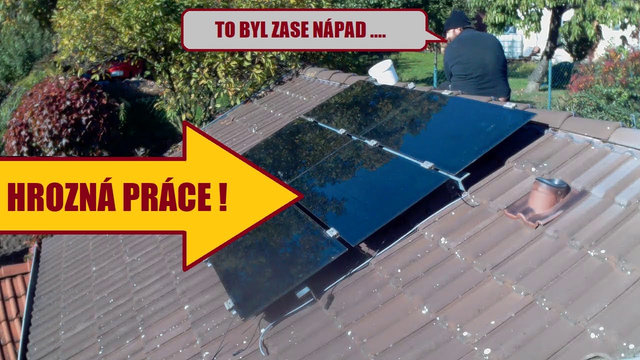 Energetická krize #15: FV panely a střecha Bramac #fotovoltaika - YouTube