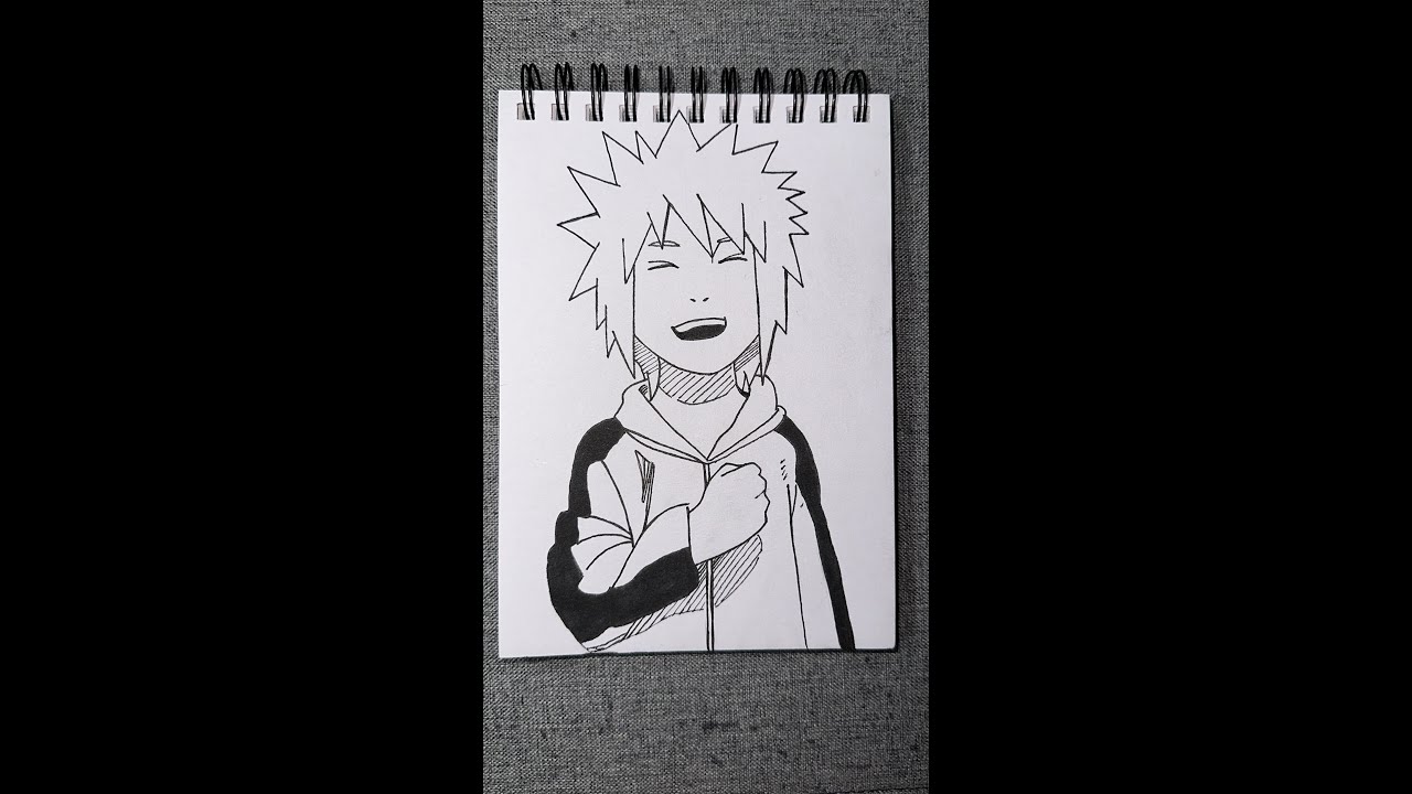 How To Draw Kid Minato l Step by Step l Easy Anime Drawing - YouTube