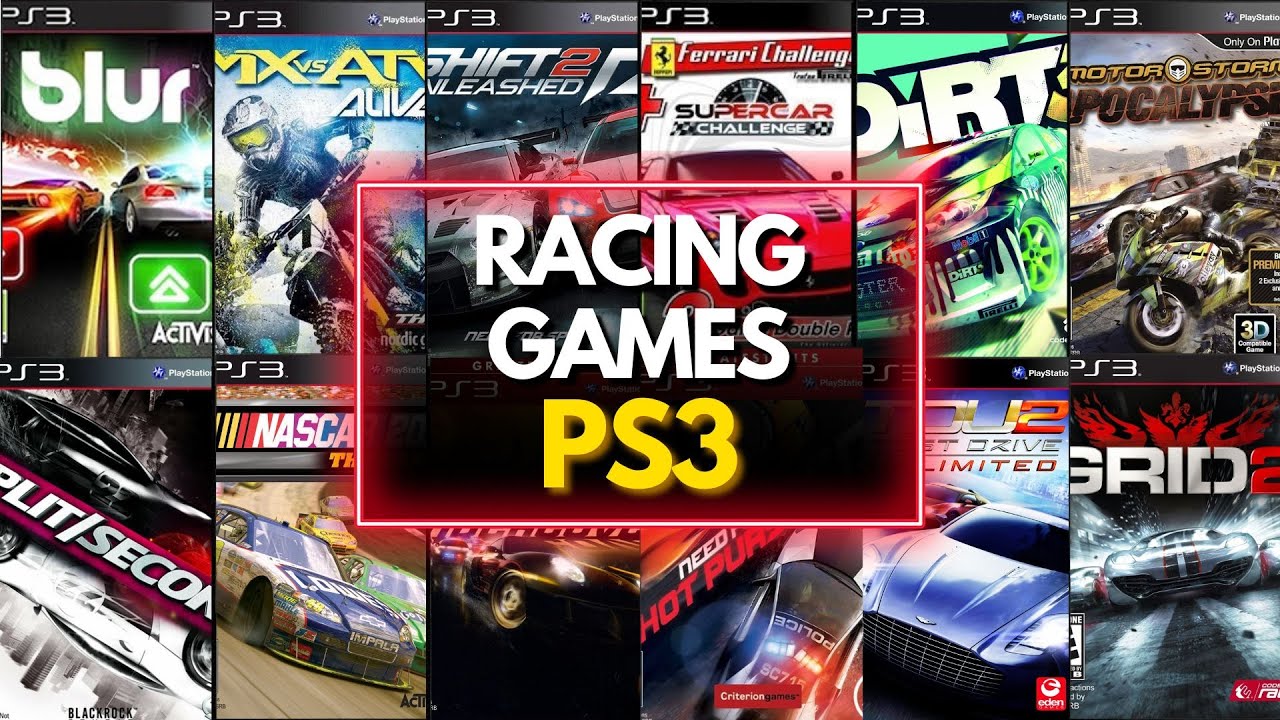 TOP 50 BEST RACING GAMES FOR PS3 | BEST PS3 GAMES - YouTube