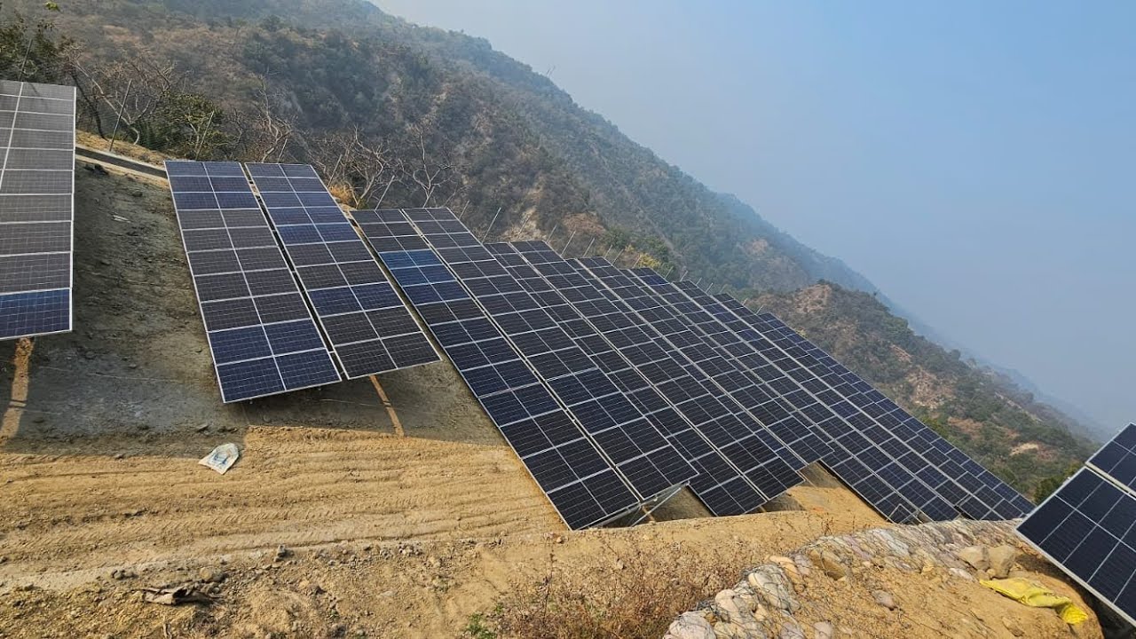 500KW Solar Project successfully installed Himachal pradesh Ground ...