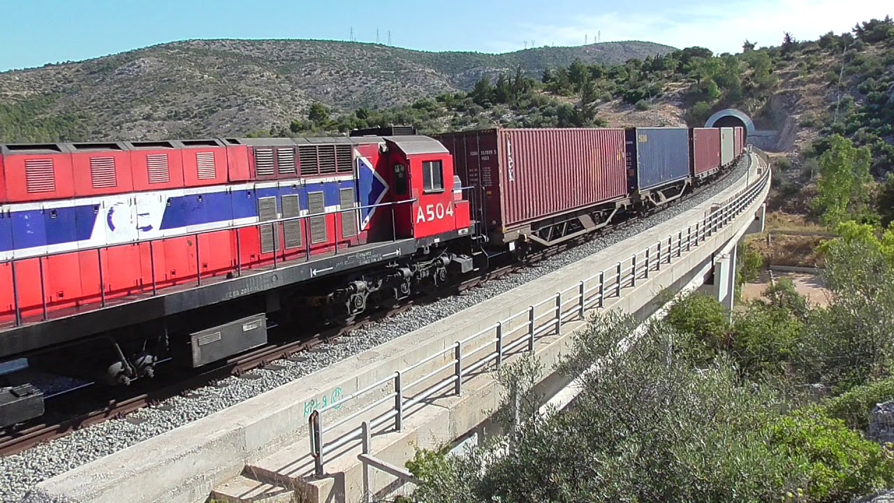 cosco train at ikonio line 10/6/2020 - YouTube