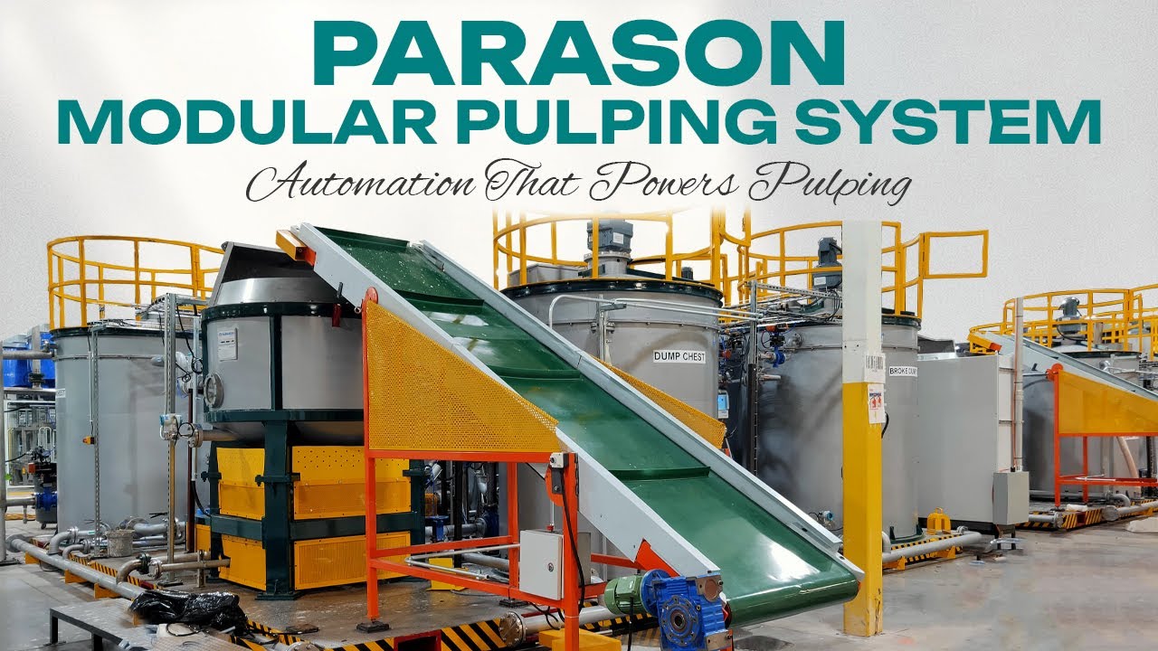 Parason Modular Pulping System | Automated Pulping Solutions for Quick ...