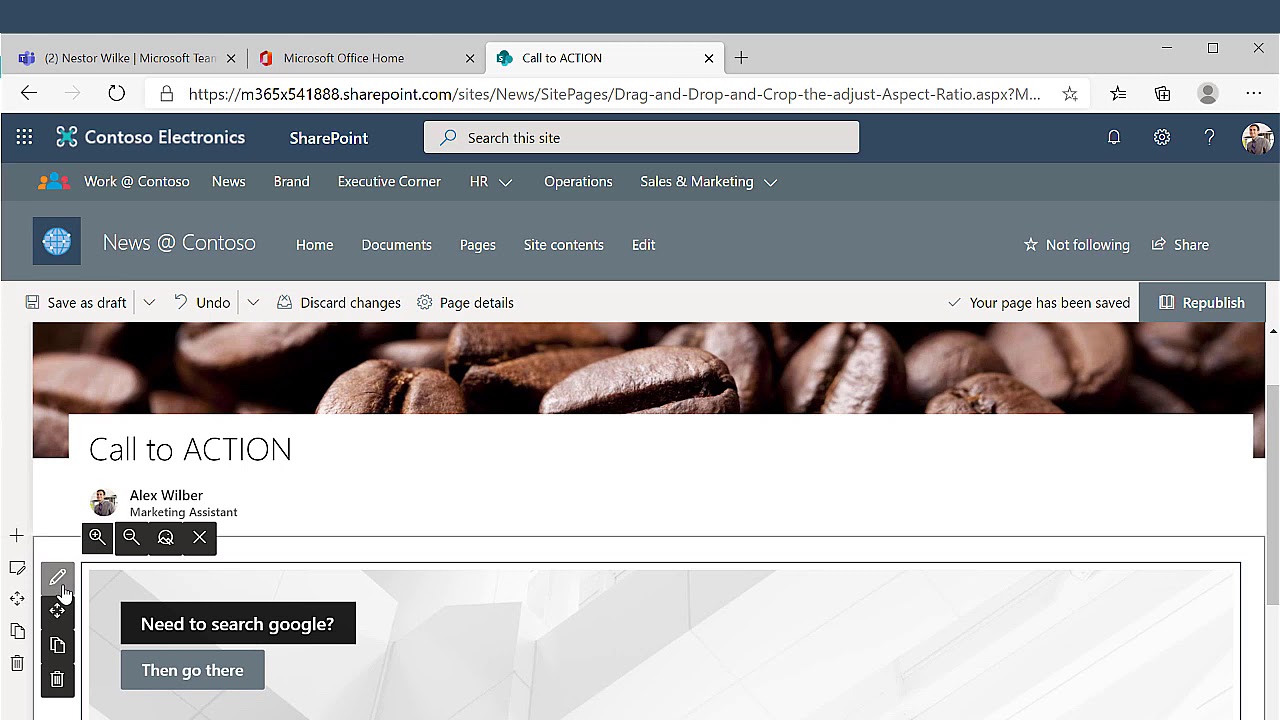 Modern SharePoint The Call To Action Web Part YouTube modern-sharepoint-the-call-to-action-web-part-youtube