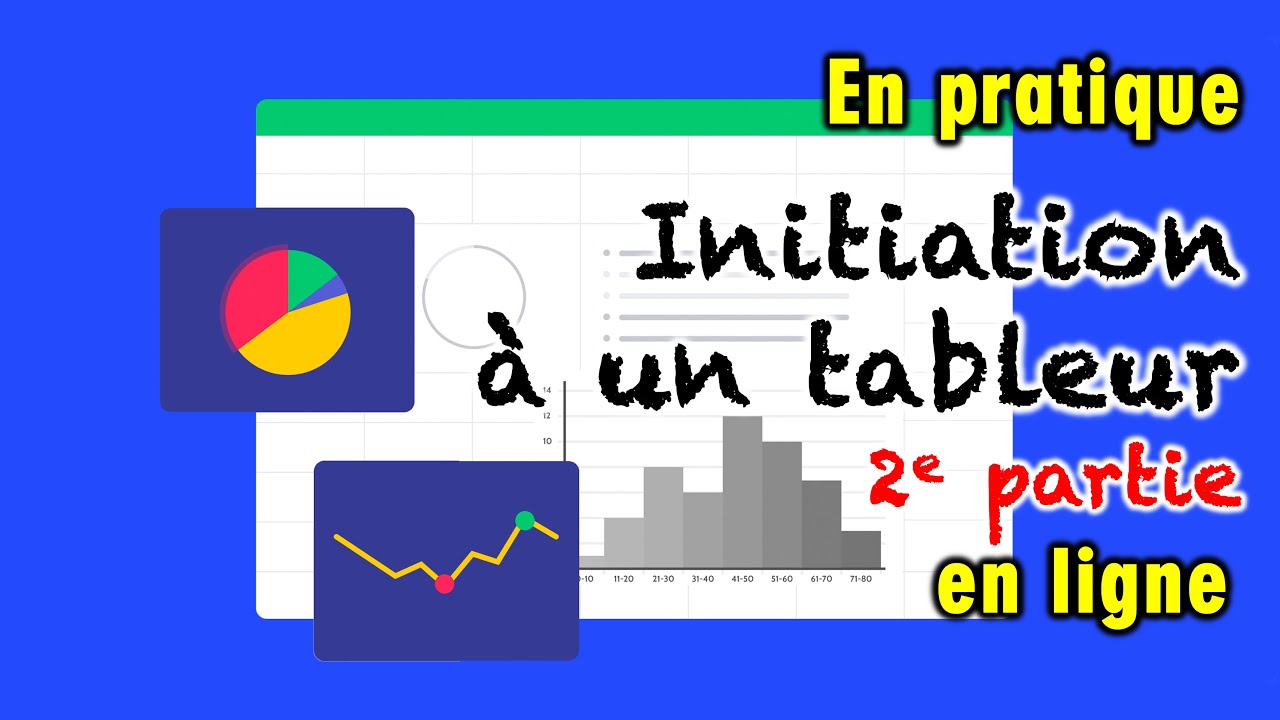 Initiation à un tableur - 2e partie - YouTube