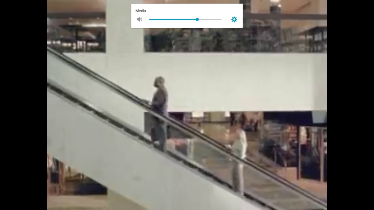 Taking Action - Escalator Gets Stuck In Between Floors Commercial - YouTube