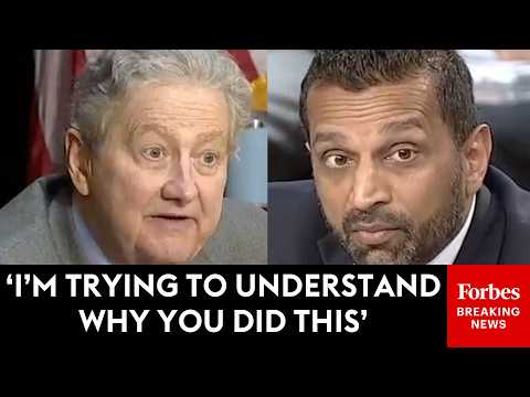 BREAKING NEWS: John Kennedy Has Shocking Exchange With Patel Involving Bestiality And FBI Standards