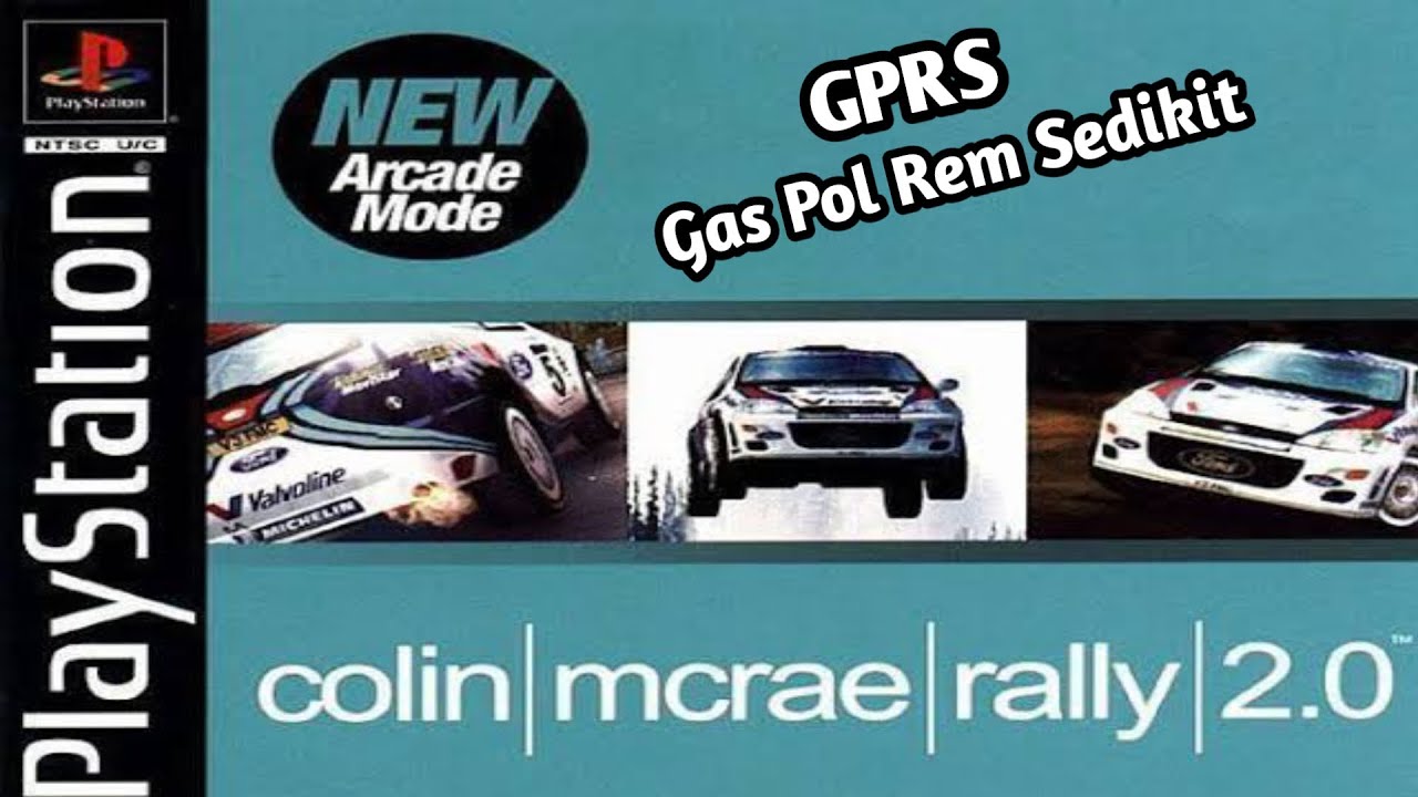 Game mobil Rally tahun 2000 an,salah satu Game PS 1 terbaik dizaman nya ...