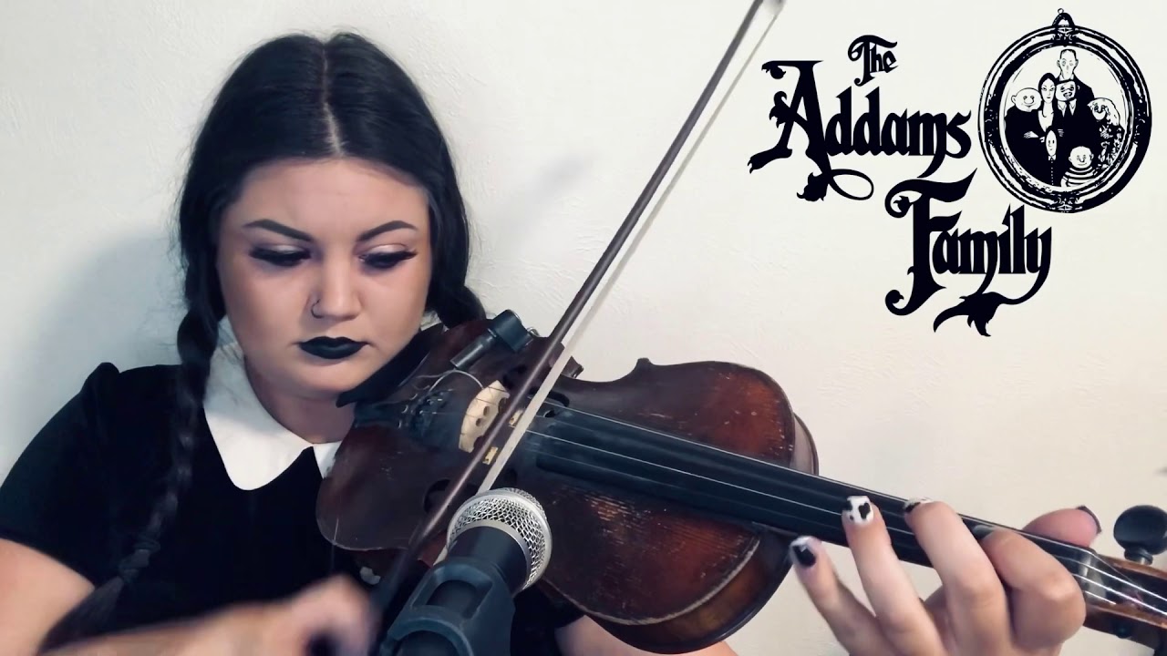“The Addams Family Theme Song” violin cover by Emily Anslover - YouTube