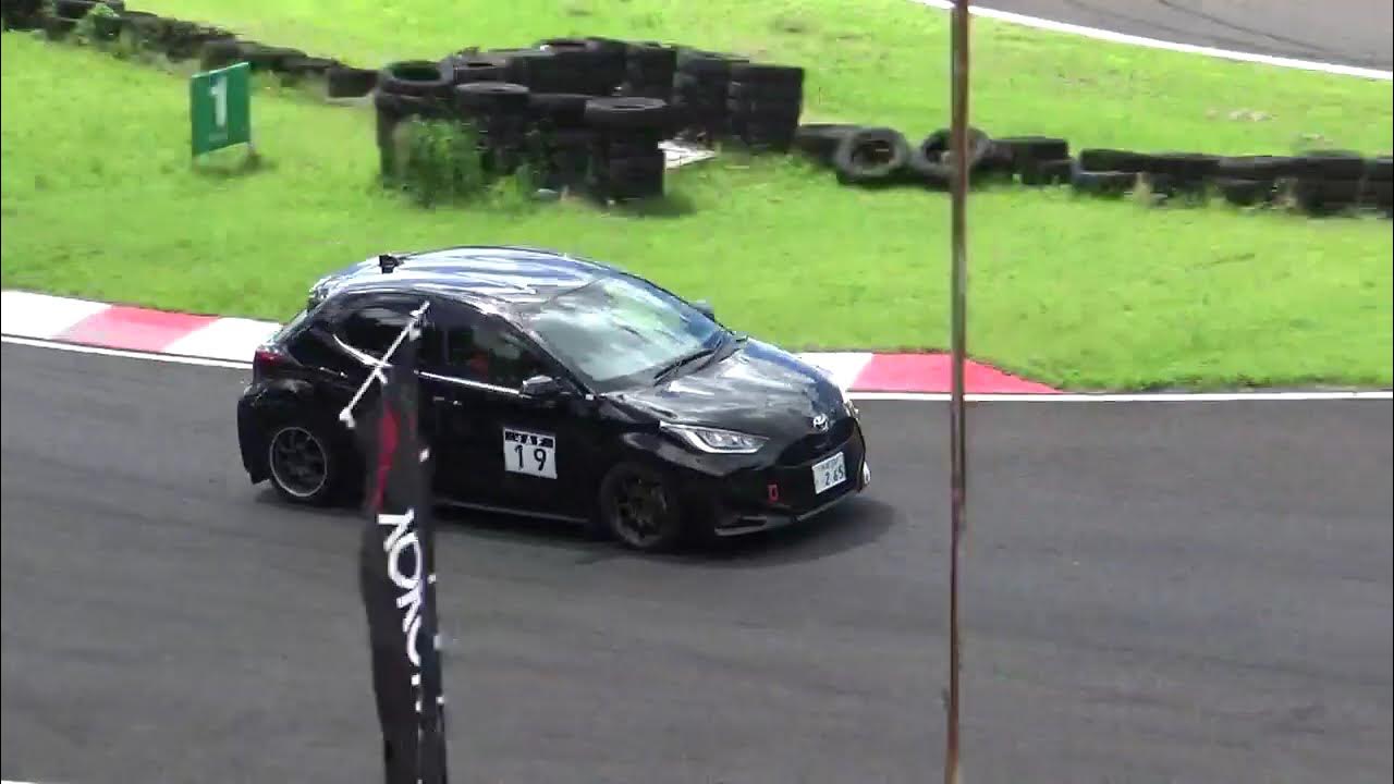 2024年JAF全日本ジムカーナ選手権 Rd.8 SUGO PN1クラス ICCコサリックフジミヤリス 2本目 - YouTube