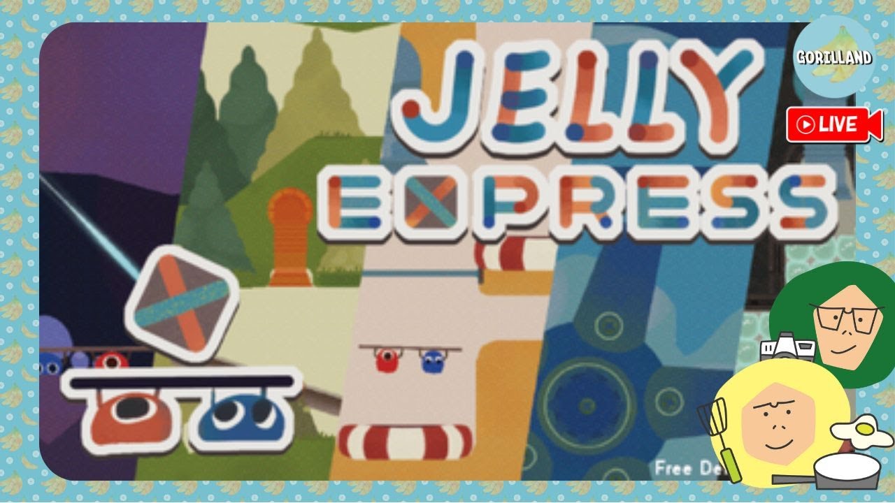 【Jelly express】 ジェリーな二人は仲良くゴール出来るのか？？ - YouTube