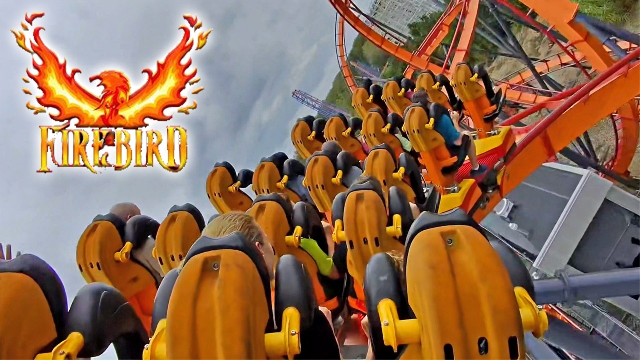 Firebird (4K Back Seat POV)- Six Flags America, Bowie, MD - YouTube