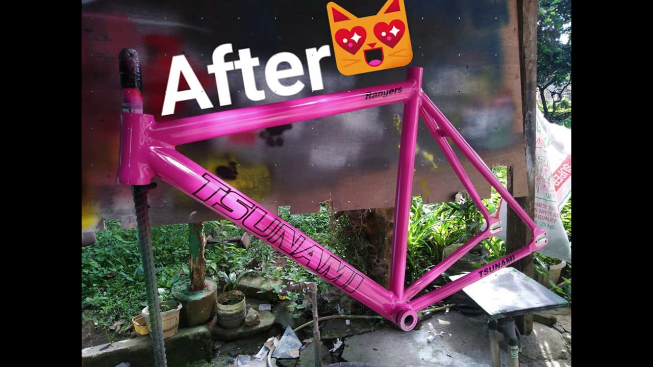 REPAINTED AND RESTORED BIKES FRAMES AND OTHER PROJECTS - YouTube