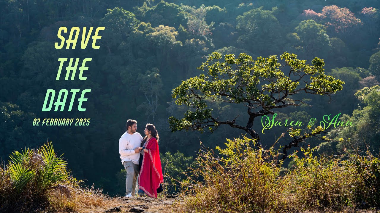 Save the Date Cinematic Video | Surendhar & Anusuya | Prewedding Shoot ...
