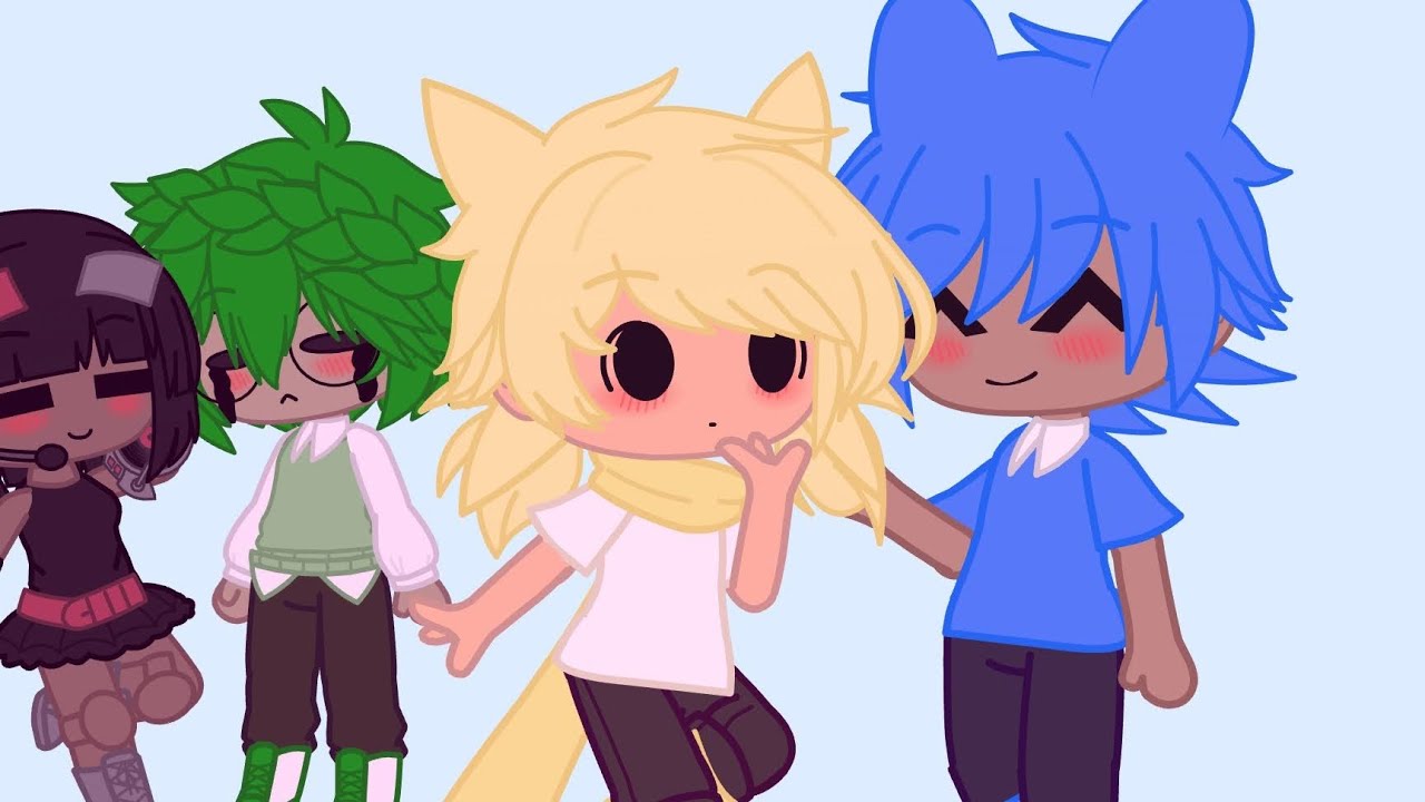 Four and x in Gacha Club + Remote and Tree At The End | BFB - YouTube