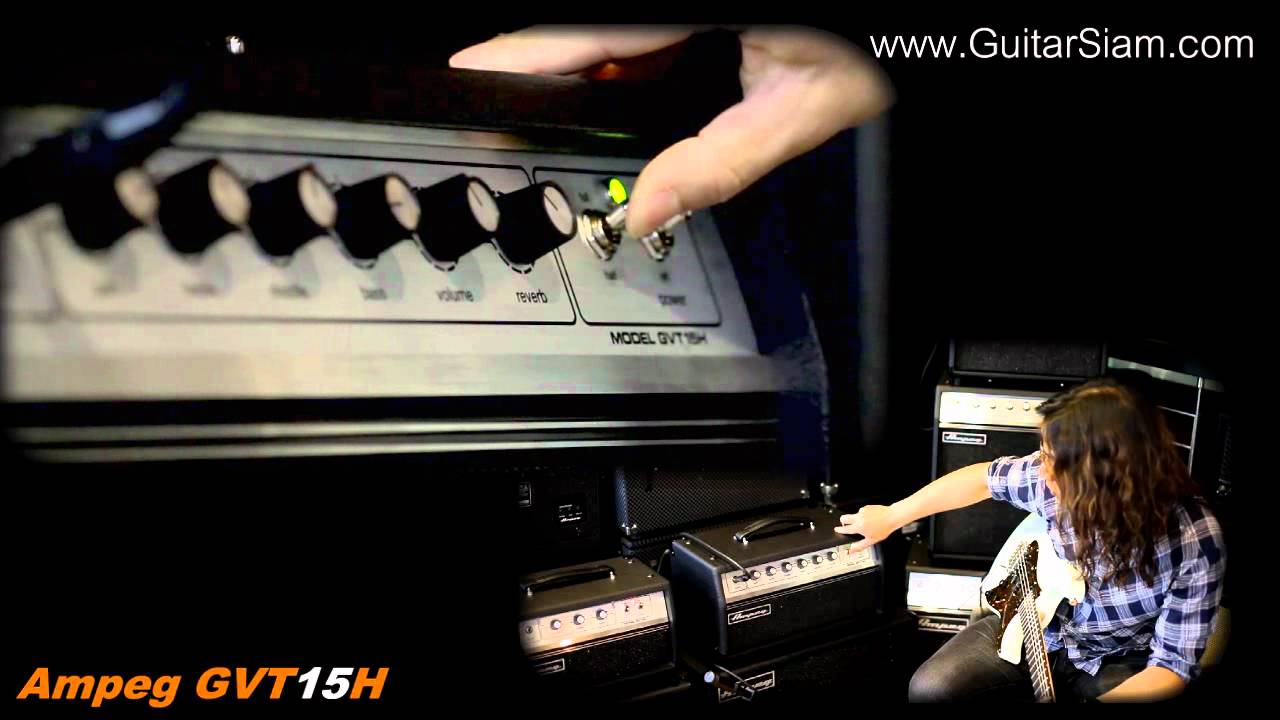 Ampeg "GVT Series" 15H & 5 H - YouTube