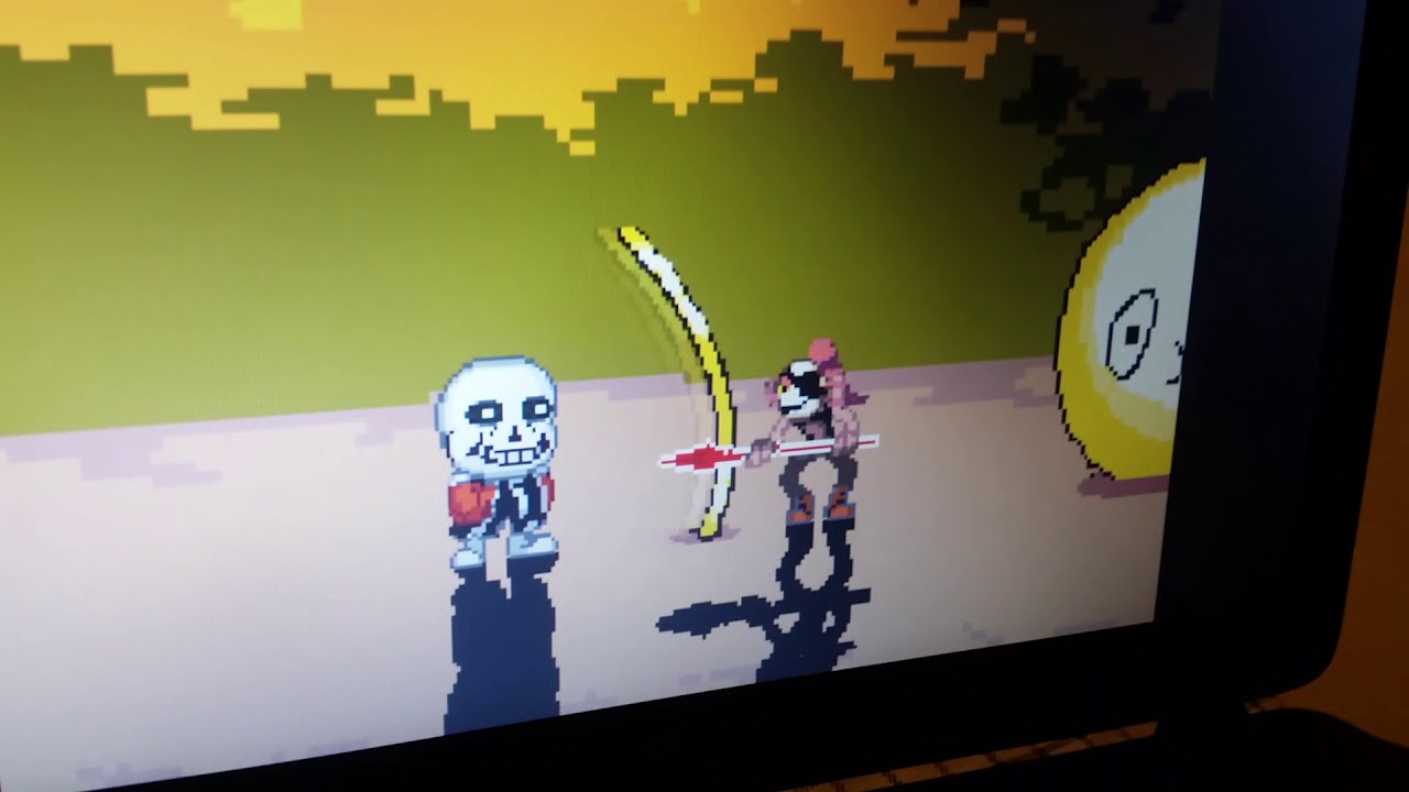 Sans vs Undyne[] Dust Sans Vs Undyne - YouTube