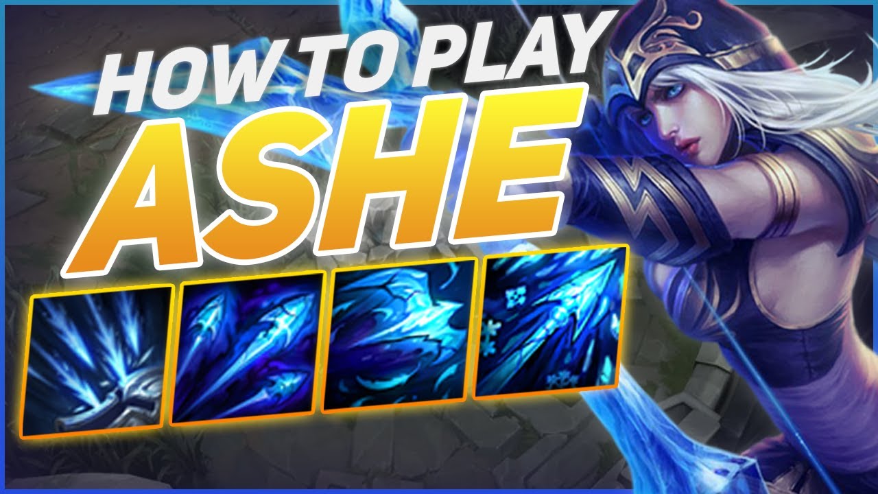 HOW TO PLAY ASHE SEASON 11 | Build & Runes | Season 11 Ashe guide ...