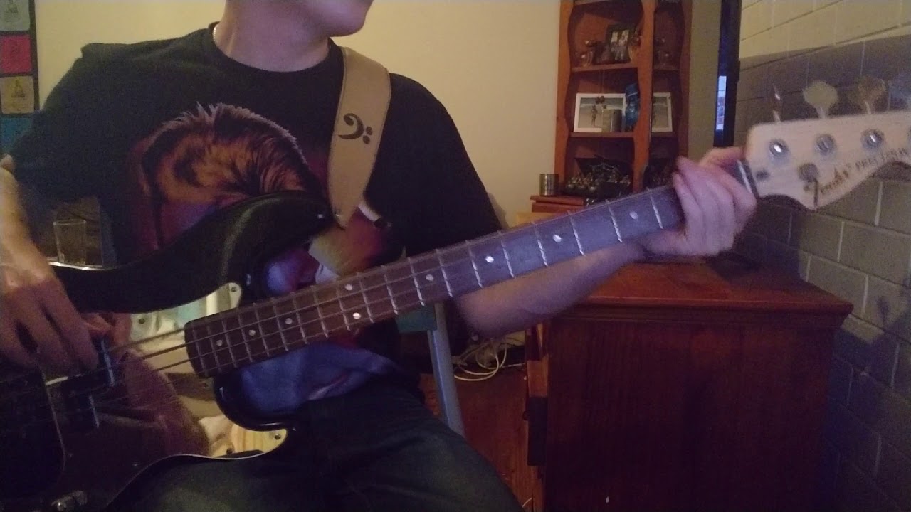 Lynyrd skynyrd Free bird bass cover - YouTube