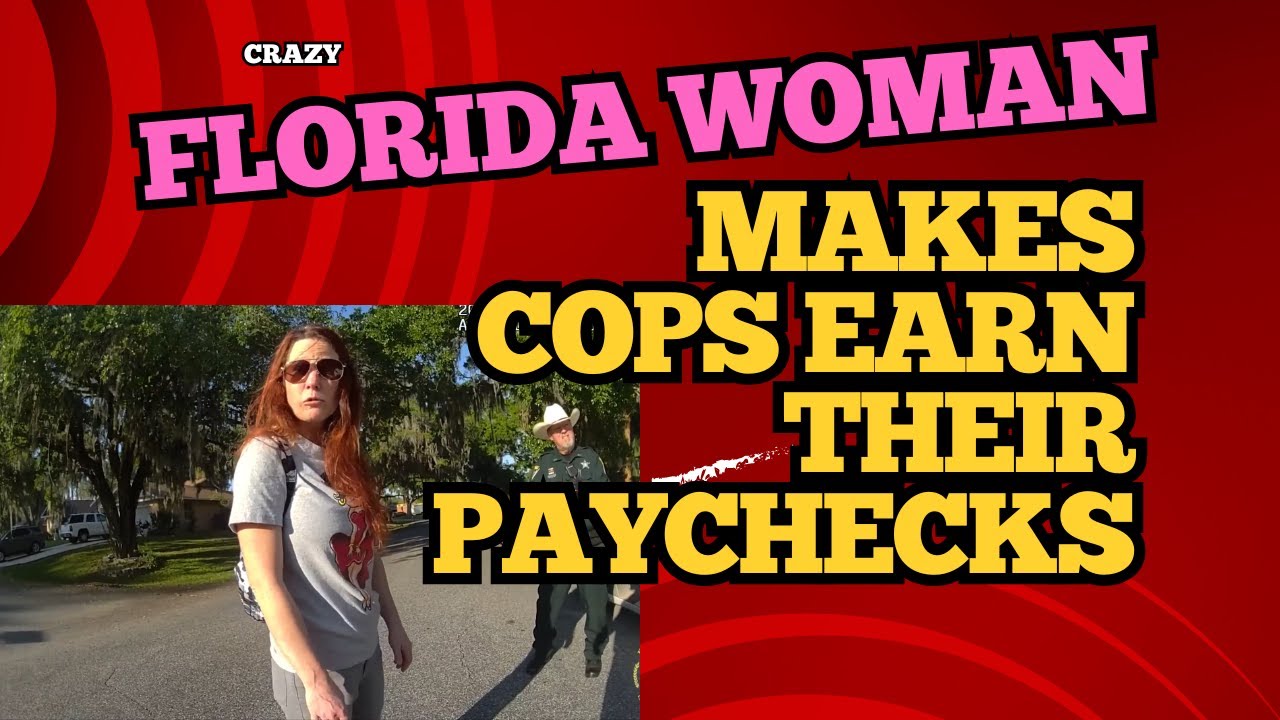 Florida Woman Throws Drunken Tantrum - YouTube