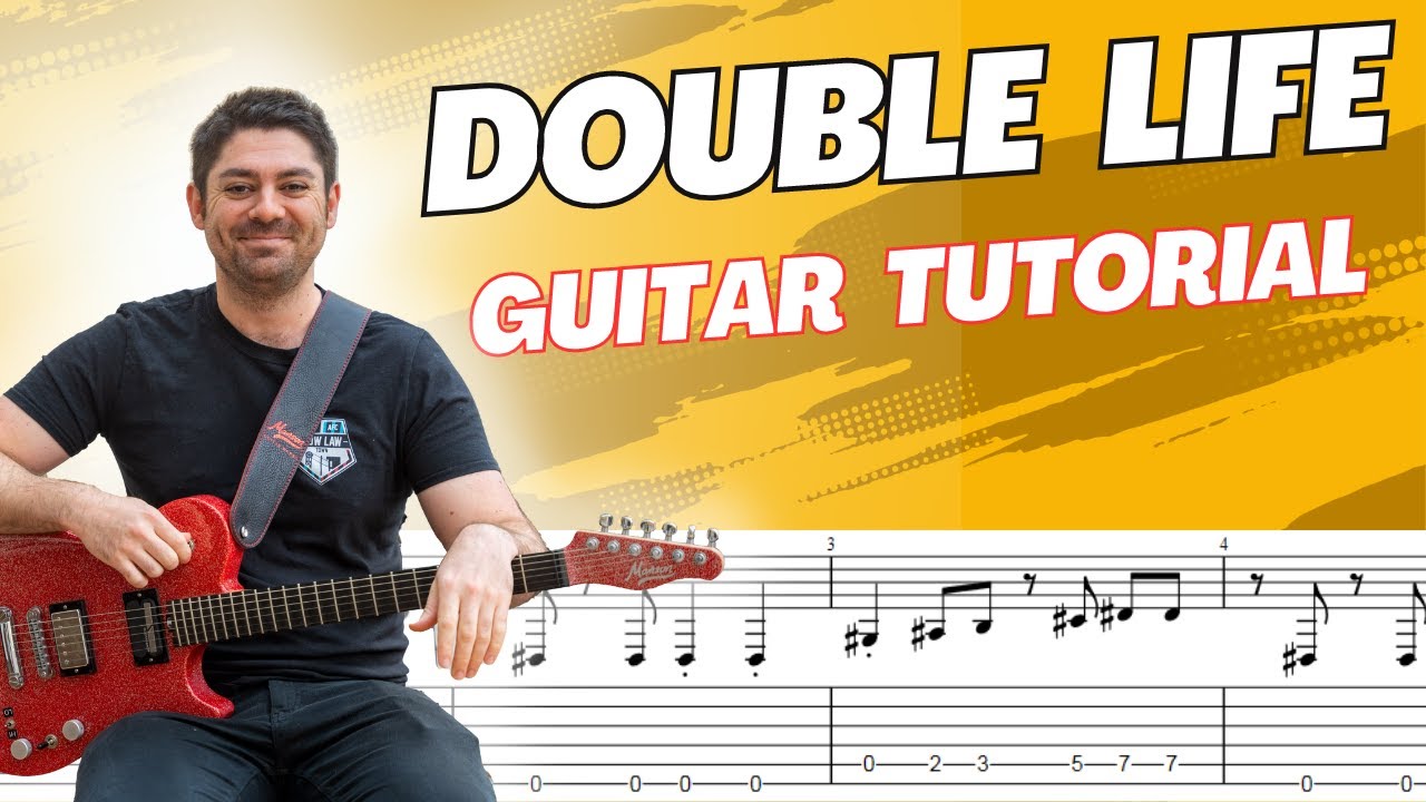 Double Life Pharrell Guitar Tutorial - YouTube