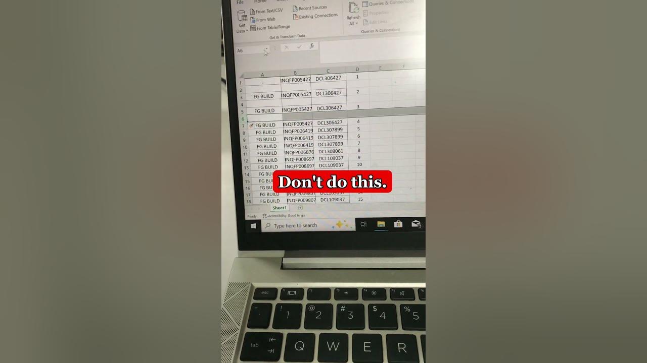 Easy way to insert blank row after every row in Excel 🔥 - YouTube